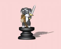 dog knight costume 3d models 【 STLFinder