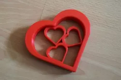 Mother's Day hearts charms or key chains - Free 3D Model | STLFinder