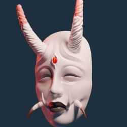 japan oni mask stl file 3D Models | Page 1 | STLFinder