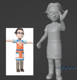 infinity nikki npc male 3D Models | Page 1 | STLFinder