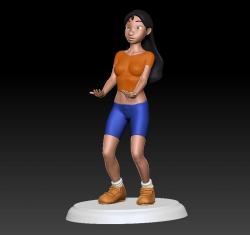 nani lilo and stitch render deviantart 3D Models | Page 1 | STLFinder