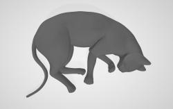 sleeping cat svg 3D Models | Page 1 | STLFinder