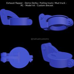 exhaust flapper 3D Models | Page 1 | STLFinder
