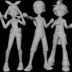 pokemon diamond protagonist 3d models 【 STLFinder