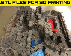 hex tile dungeon 3D Models | Page 1 | STLFinder