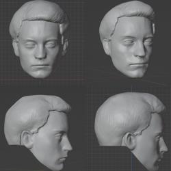 marvel legends peter parker head 3D Models | Page 1 | STLFinder