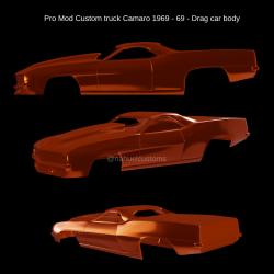 125 1969 Chevelle Pro Mod Multi Piece Body 3d models 【 STLFinder