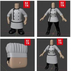 pop chef 3D Models | Page 1 | STLFinder