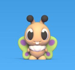 butterfly cartoon 3D Models | Page 1 | STLFinder
