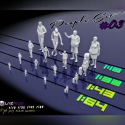 people scale 3d models 【 STLFinder