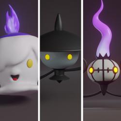 pokemon litwick 3D Models | Page 1 | STLFinder