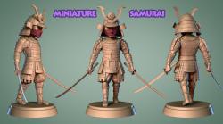 samurai miniature 3d models 【 STLFinder