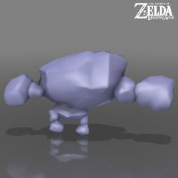 the legend of zelda tears of the kingdom stone talus music 3D Models ...