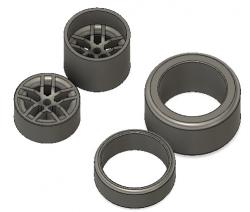 hot rod wheels smoothie rims 3D Models | Page 1 | STLFinder