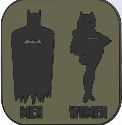 logo dsc bat sticker psd file 3D Models | Page 1 | STLFinder