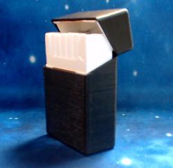 black pp plastic 24 410 smooth skirt hinged flip top snap dispensing ...