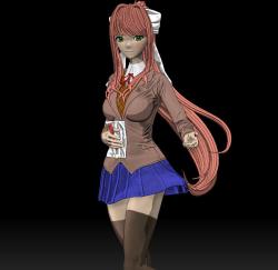 doki doki literature club monika file 3D Models | Page 1 | STLFinder