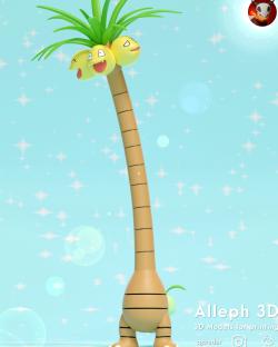 alolan exeggutor 3D Models | Page 1 | STLFinder