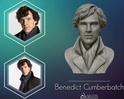 Benedict Cumberbatch 3D print model | Page 1 | STLFinder