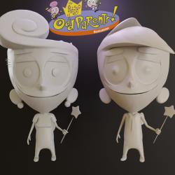 cosmo fairly odd parents 3d models 【 STLFinder