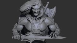 he man hair 3d print | Page 1 | STLFinder