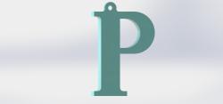 keychain with letter p 3D Models | Page 1 | STLFinder