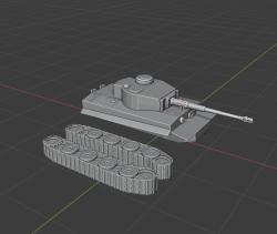 tiger 1 tank top view 3D Models | Page 1 | STLFinder