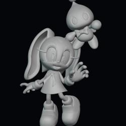 sonic chao action figure gold 3D Models | Page 1 | STLFinder