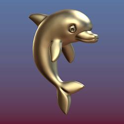 dolphin dwg 3d models 【 STLFinder