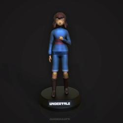 sprite accurate frisk 3D Models | Page 1 | STLFinder