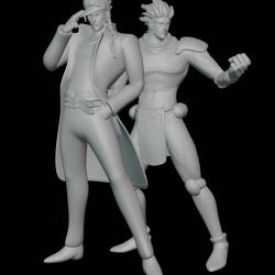 jotaro and star platinum pose 3D Models | Page 1 | STLFinder