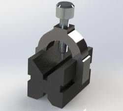 vee block with clamp 3d models 【 STLFinder