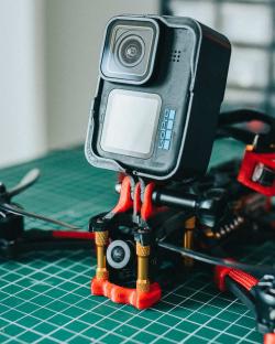 motorcycle windshield mounting clamp aluminum mount for gopro hero 12 ...