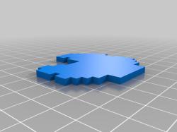 stardew art poster chicken print free 3D Models | Page 1 | STLFinder