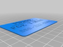 bc plates custom 3D Models | Page 1 | STLFinder