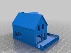 n scale house models stl files 【 STLFinder