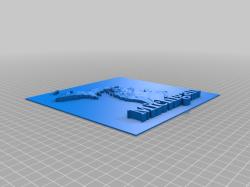 printable michigan map 3D Models | Page 1 | STLFinder