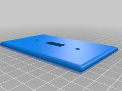 bronze 3 gang standard light plate cover 3D Models | Page 1 | STLFinder