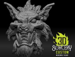 werewolf head cahdle 3D Models | Page 1 | STLFinder