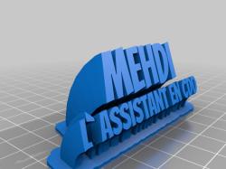 mehdi name 3D Models | Page 1 | STLFinder