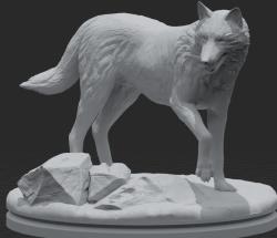 realistic wolf 3D Models | Page 1 | STLFinder