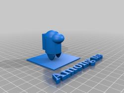 among us dab 3d models 【 STLFinder