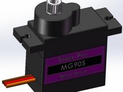 Servo model MG90S Tower Pro | Page 1 | STLFinder