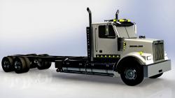 western star 4900sf 3d models 【 STLFinder