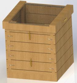 wooden compost bin with lid 3D Models | Page 1 | STLFinder
