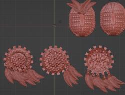 aztec shields 3d models 【 STLFinder
