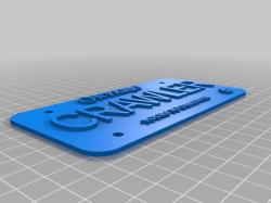 custom license plates ontario 3D Models | Page 1 | STLFinder