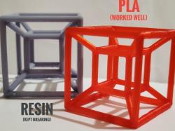 tesseract cube glass diy 3D Models | Page 1 | STLFinder