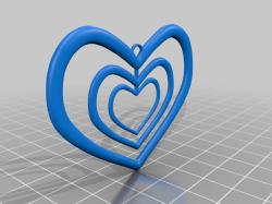 heart earrings 3D Models | Page 1 | STLFinder
