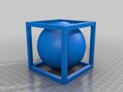 sphere in a cube 3D Models | Page 1 | STLFinder